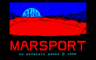 Marsport screenshots - MobyGames