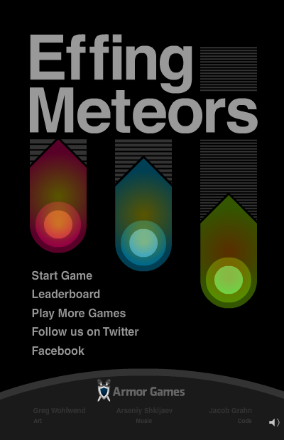 Effing Meteors (2010) - MobyGames