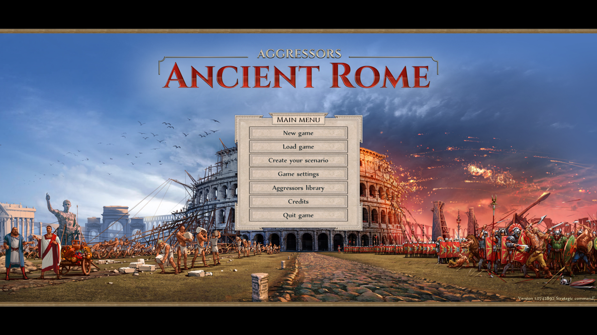 Aggressors: Ancient Rome screenshots - MobyGames