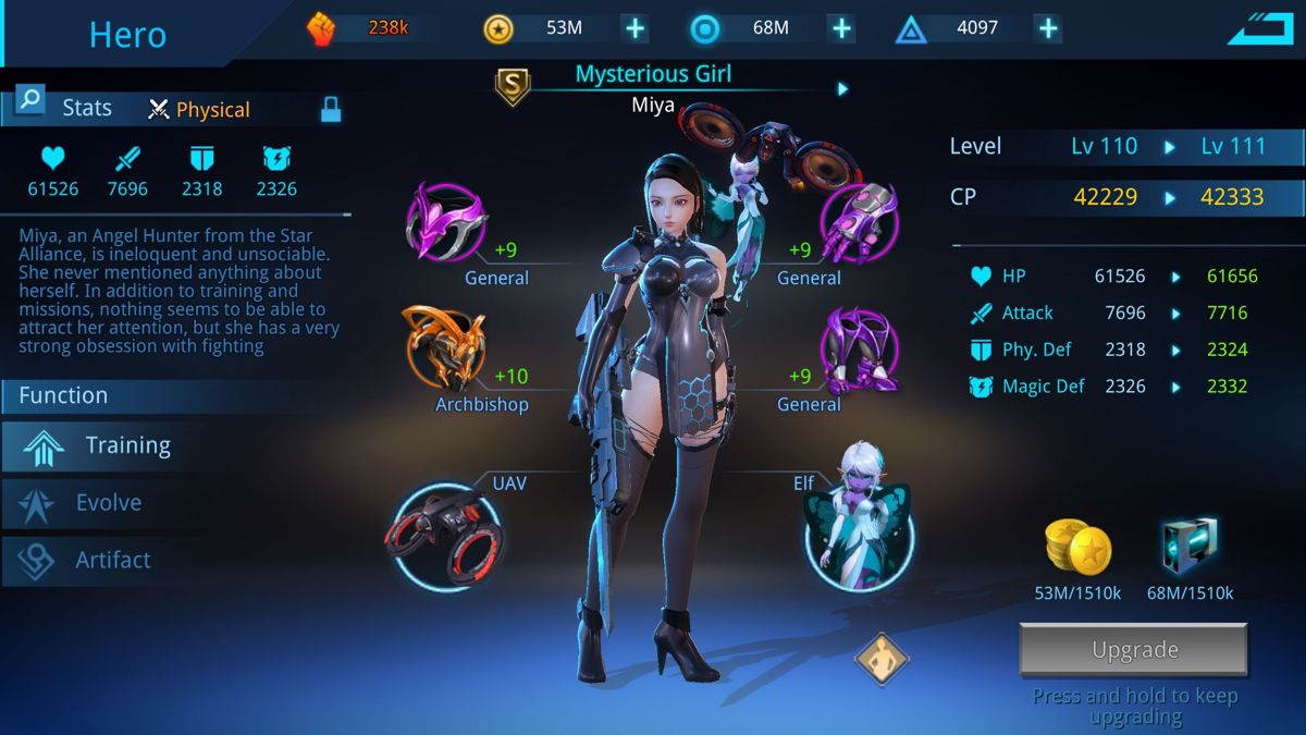 Angel Legion: DLC X Maid (Green) screenshots - MobyGames