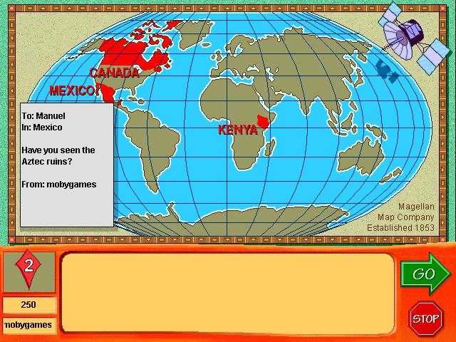 Screenshot of Reading Adventure with Kenny Kite (Windows 3.x, 1996) - MobyGames