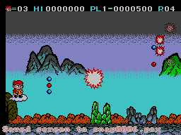 Screenshot of Cloud Master (SEGA Master System, 1988) - MobyGames