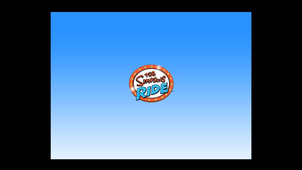 The Simpsons Ride: Preview CD-ROM (included game) screenshots - MobyGames
