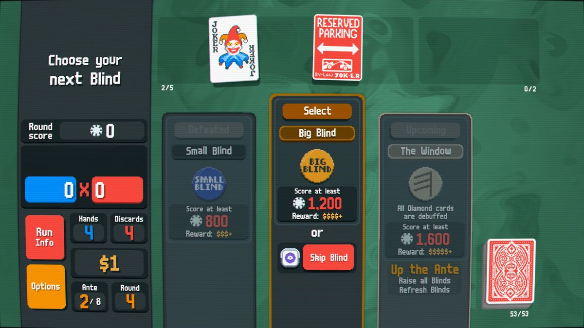 Screenshot of Balatro (Windows, 2024) - MobyGames