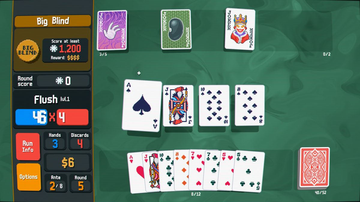 Screenshot of Balatro (Windows, 2024) - MobyGames