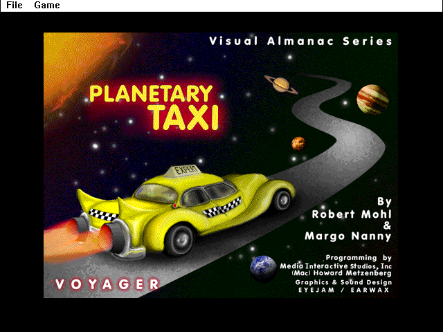 Planetary Taxi (1994) - MobyGames