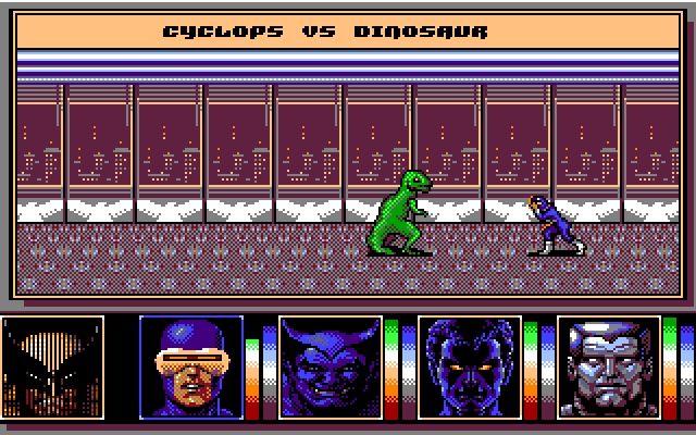 Screenshot of X-Men II: The Fall of the Mutants (DOS, 1991) - MobyGames