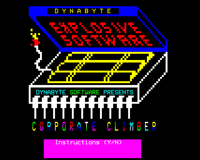 Corporate Climber (1983) - MobyGames