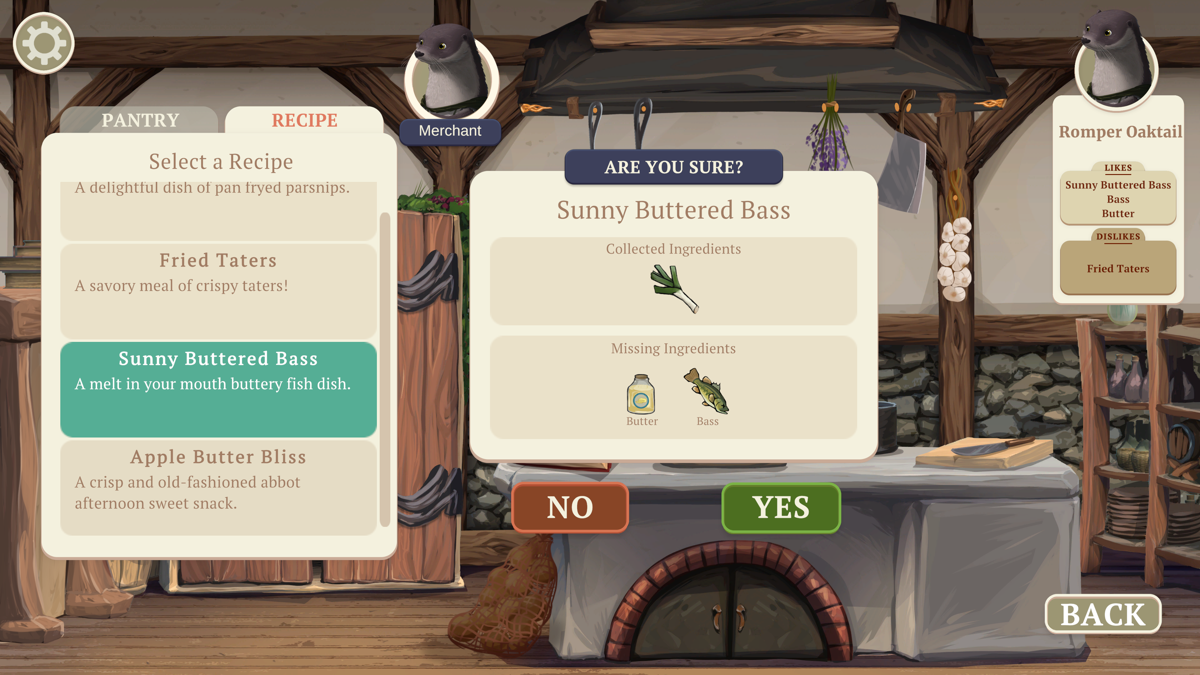 Screenshot of The Lost Legends of Redwall: Feasts & Friends (Windows ...