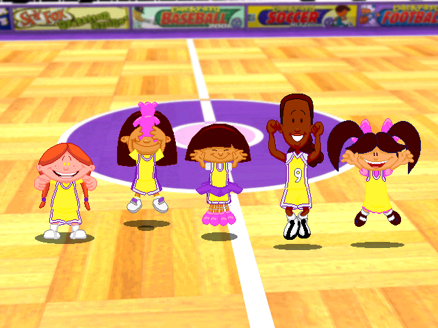 Screenshot of Backyard Basketball (Windows, 2001) - MobyGames