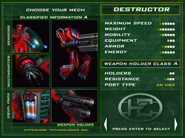 Screenshot of HyperCore: Out of Dimension (Windows, 1999) - MobyGames