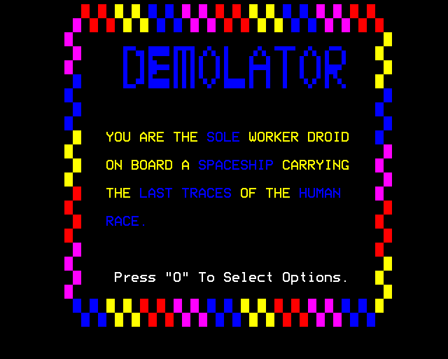 Demolator (1983) - MobyGames