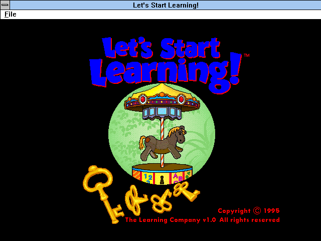 Reader Rabbit and Friends: Let's Start Learning! (1995) - MobyGames