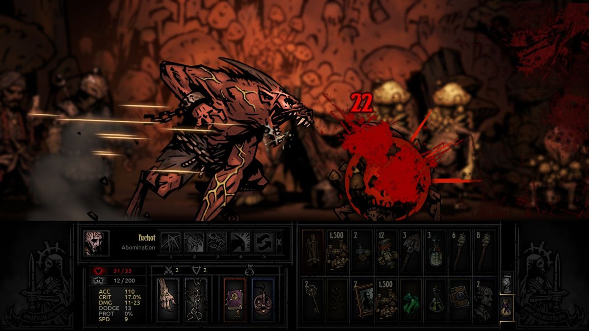 Screenshot of Darkest Dungeon (Windows, 2015) - MobyGames Screenshot of Darkest Dungeon (Windows, 2015) - MobyGames