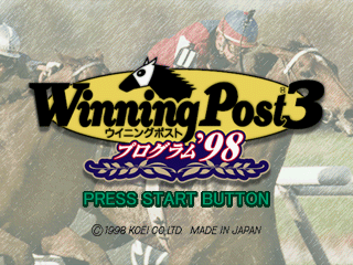 Winning Post 3: Program '98 (1998) - MobyGames