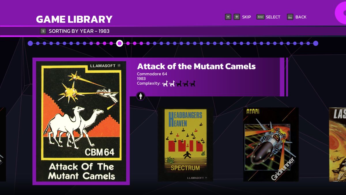 Screenshot of Llamasoft: The Jeff Minter Story (Windows, 2024) - MobyGames