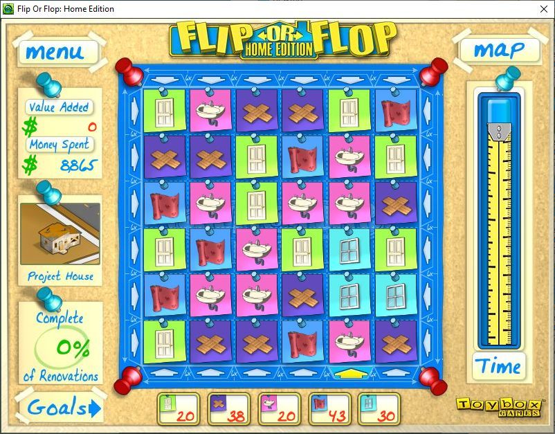 Screenshot of Flip or Flop: Home Edition (Windows, 2008) - MobyGames