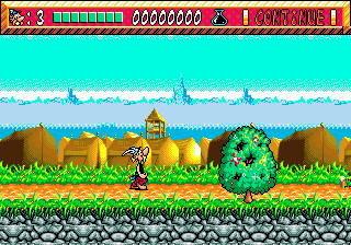 Screenshot of Astérix and the Power of the Gods (Genesis, 1995) - MobyGames