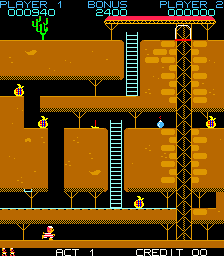 Screenshot of Super Bagman (Arcade, 1984) - MobyGames