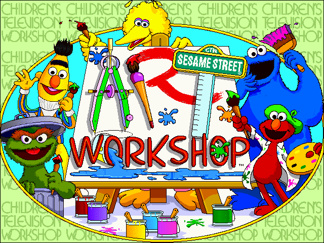 Sesame Street: Art Workshop screenshots - MobyGames