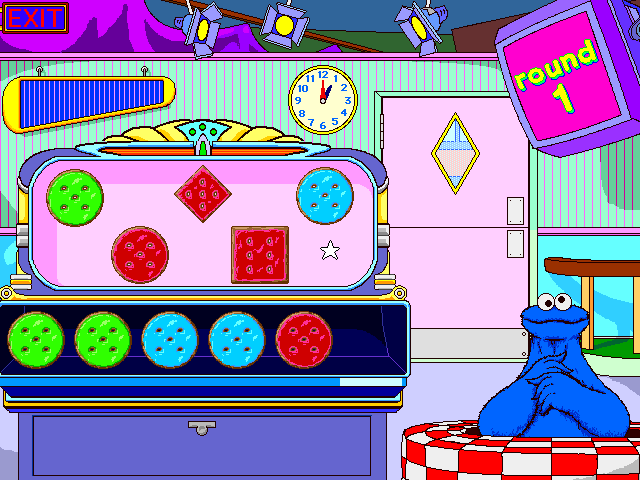 Screenshot of Sesame Street: Get Set to Learn (Windows 3.x, 1996 ...
