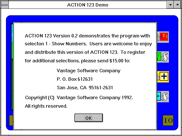 Action 123 screenshots - MobyGames