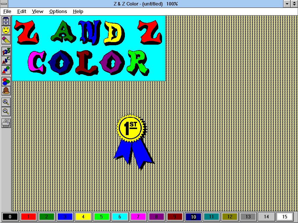 Zoë and Zachary's Color (1993) - MobyGames