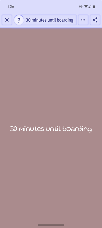 30 minutes until boarding (2023) - MobyGames
