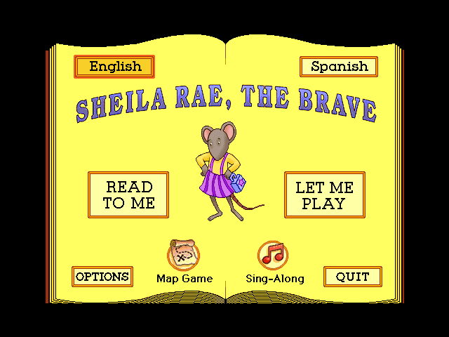 Screenshot of Sheila Rae, the Brave (Windows 3.x, 1996) - MobyGames