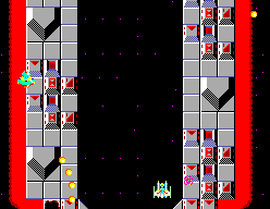 Screenshot of Astro Warrior (SEGA Master System, 1986) - MobyGames