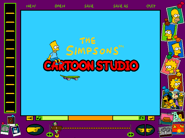 The Simpsons Cartoon Studio screenshots - MobyGames