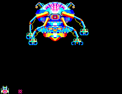 Screenshot of Astro Warrior (SEGA Master System, 1986) - MobyGames
