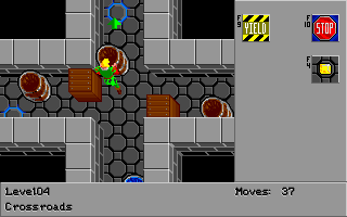 Screenshot of The Puzzle Pits (DOS, 1995) - MobyGames