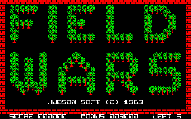 Field Wars (1983) - MobyGames