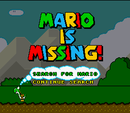 Screenshot of Mario is Missing! (SNES, 1992) - MobyGames