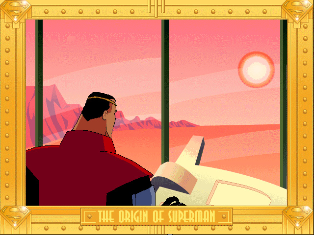 Screenshot of Superman Activity Center (Windows 3.x, 1997) - MobyGames