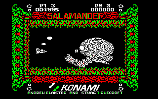 Screenshot of Life Force (Amstrad CPC, 1986) - MobyGames