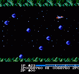 Screenshot of Life Force (NES, 1986) - MobyGames