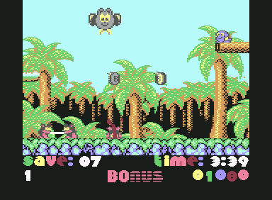 Screenshot of Creatures 2: Torture Trouble (Commodore 64, 1992) - MobyGames