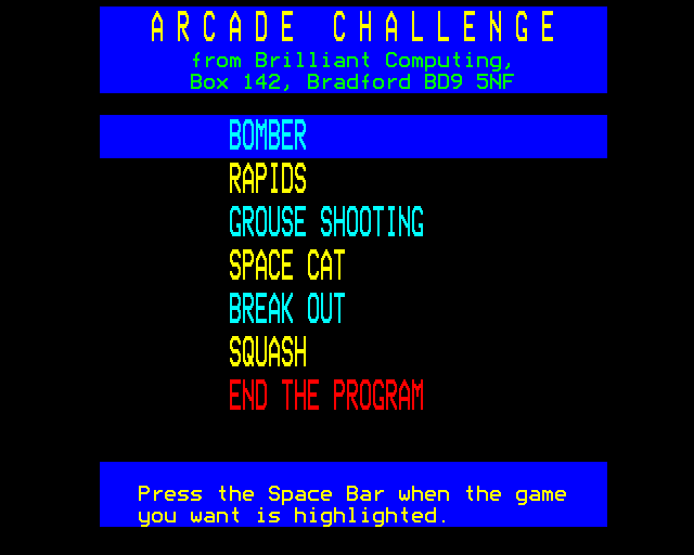 Arcade Challenge (1990) - MobyGames