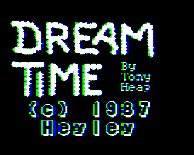 Dream Time (1987) - MobyGames