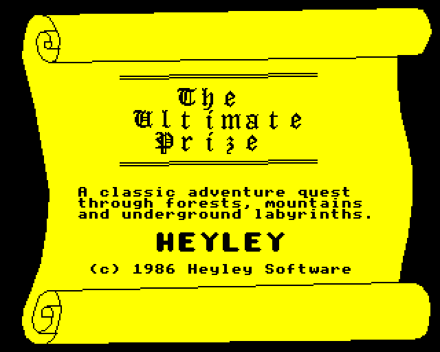 The Ultimate Prize Releases - MobyGames