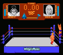 Screenshot of WWF Wrestlemania (NES, 1989) - MobyGames
