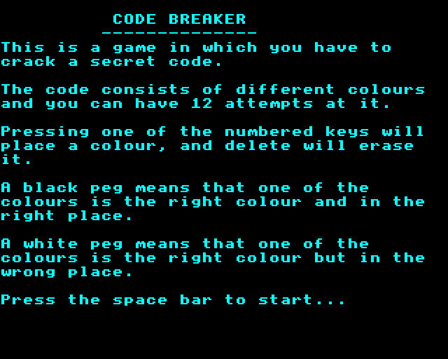 Price history for Code Breaker - MobyGames