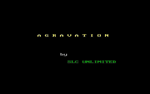 Agravation (1989) - MobyGames