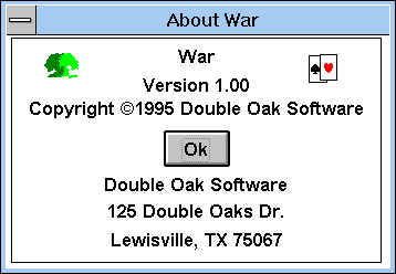 War (1995) - MobyGames