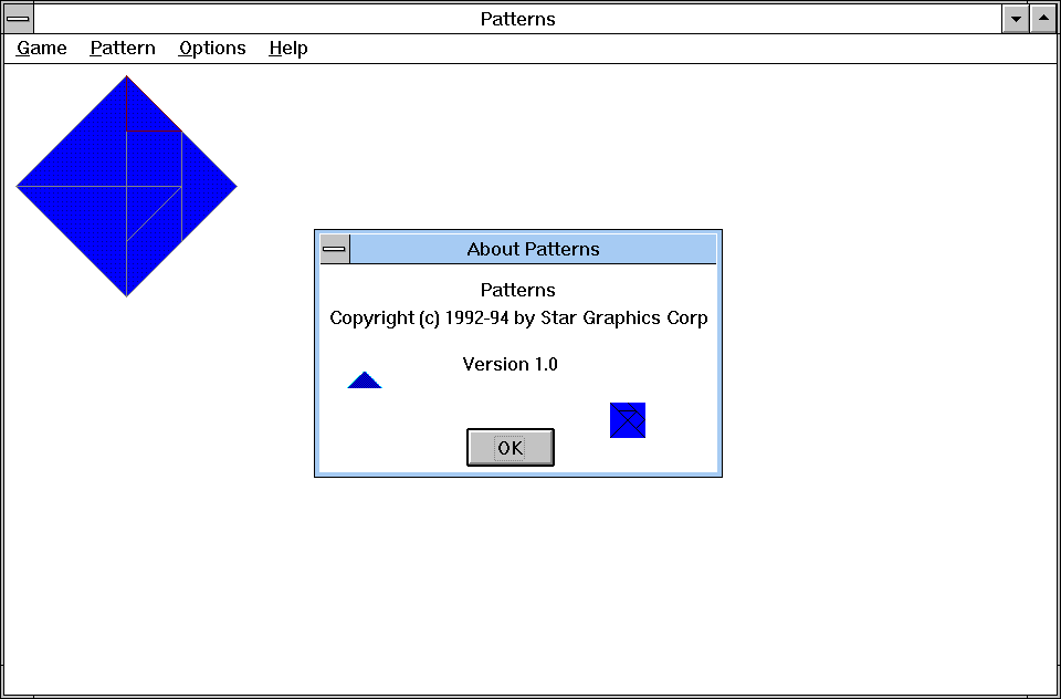 Patterns screenshots - MobyGames