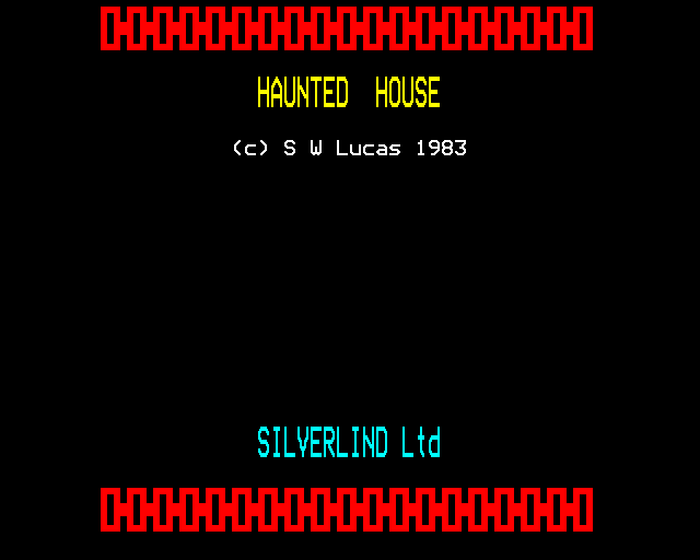 Haunted House (1983) - MobyGames