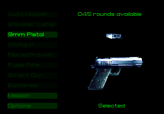 Screenshot of Alien Trilogy (PlayStation, 1996) - MobyGames