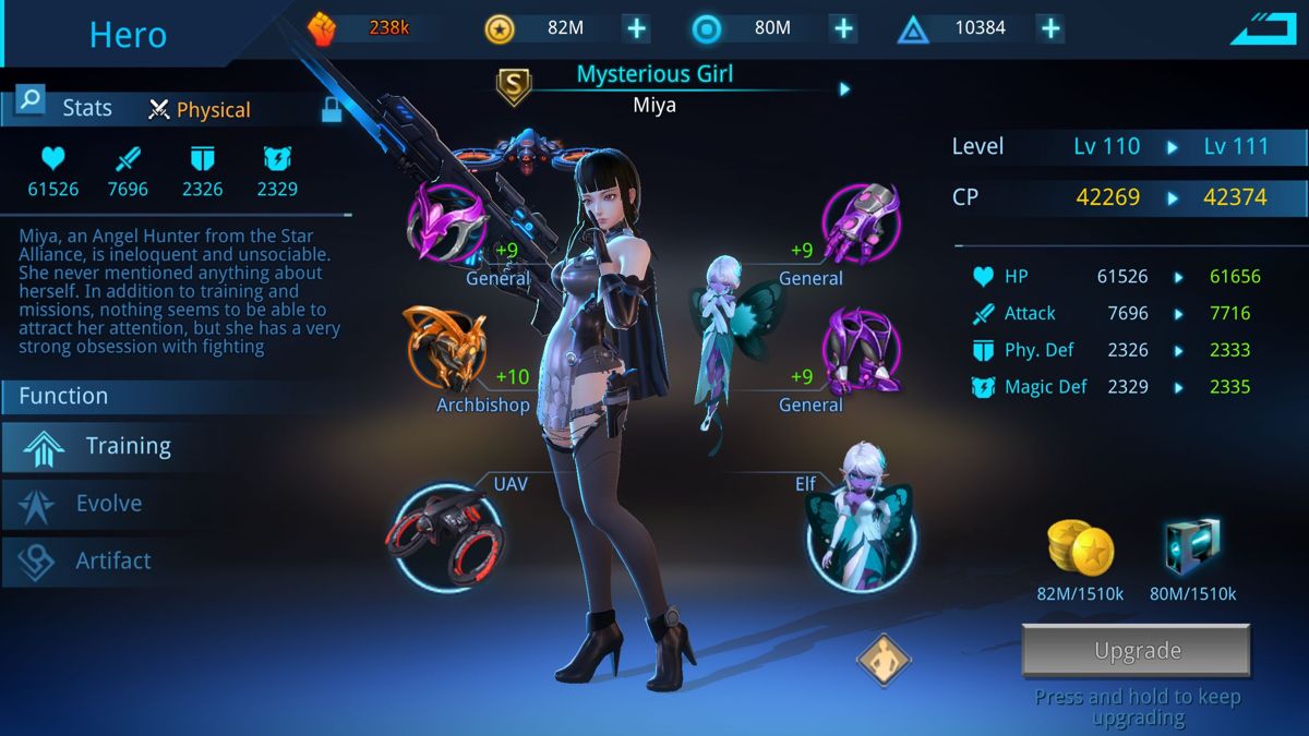 Angel Legion: DLC Charming Mystery (Blue) screenshots - MobyGames